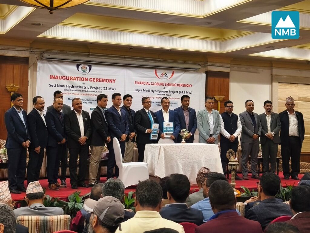 NMB Bank Leads Financing of NPR 5.35 Billion Bajra Madi Hydropower ...